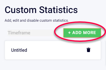 Custom Statistics Settings – Edgewonk