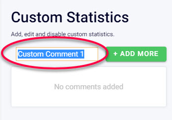 Custom Statistics Settings – Edgewonk